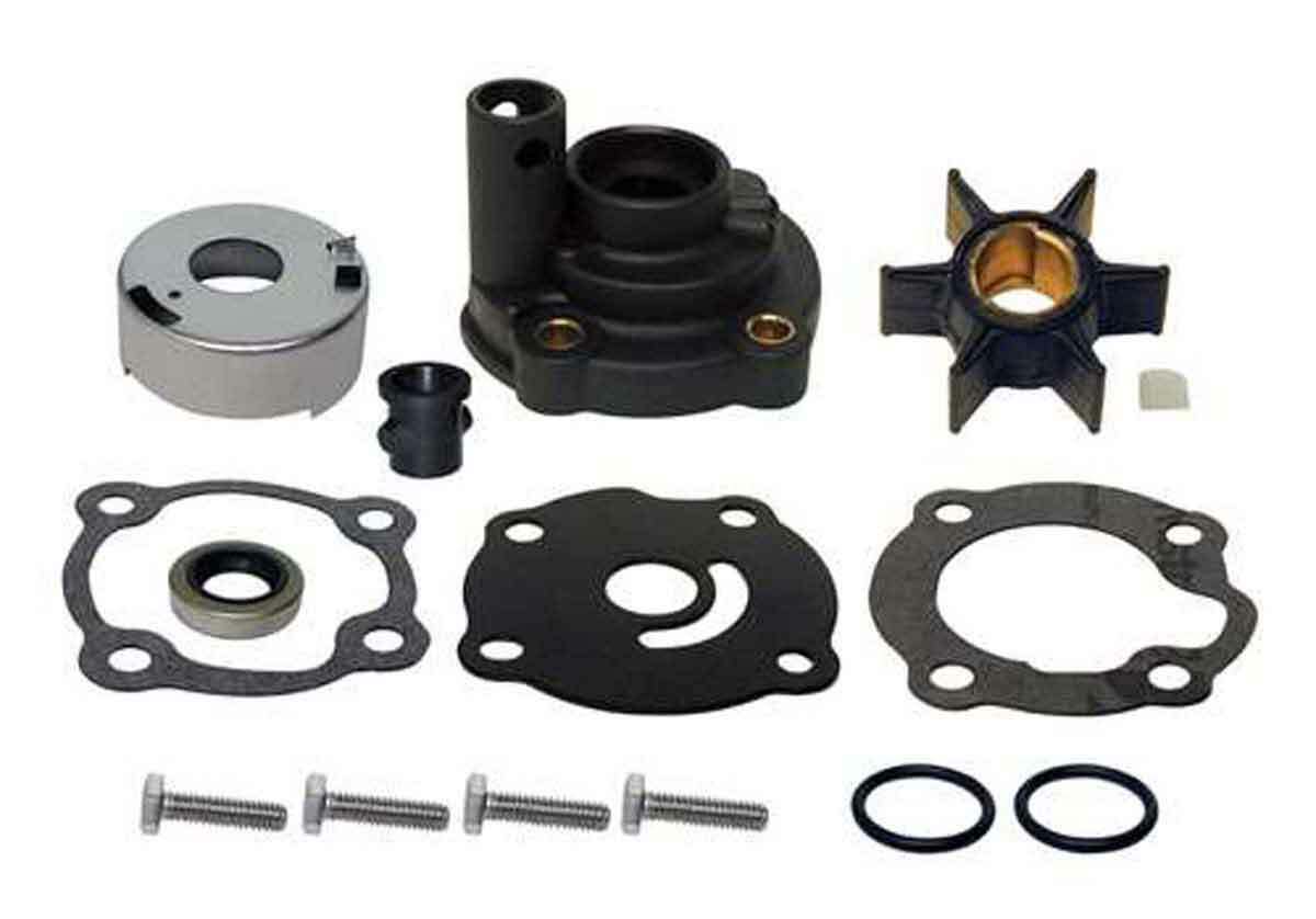 WSM WATER PUMP KIT COMPLETE: JOHNSON / EVINRUDE 14 / 25 / 28 HP - 750 ...