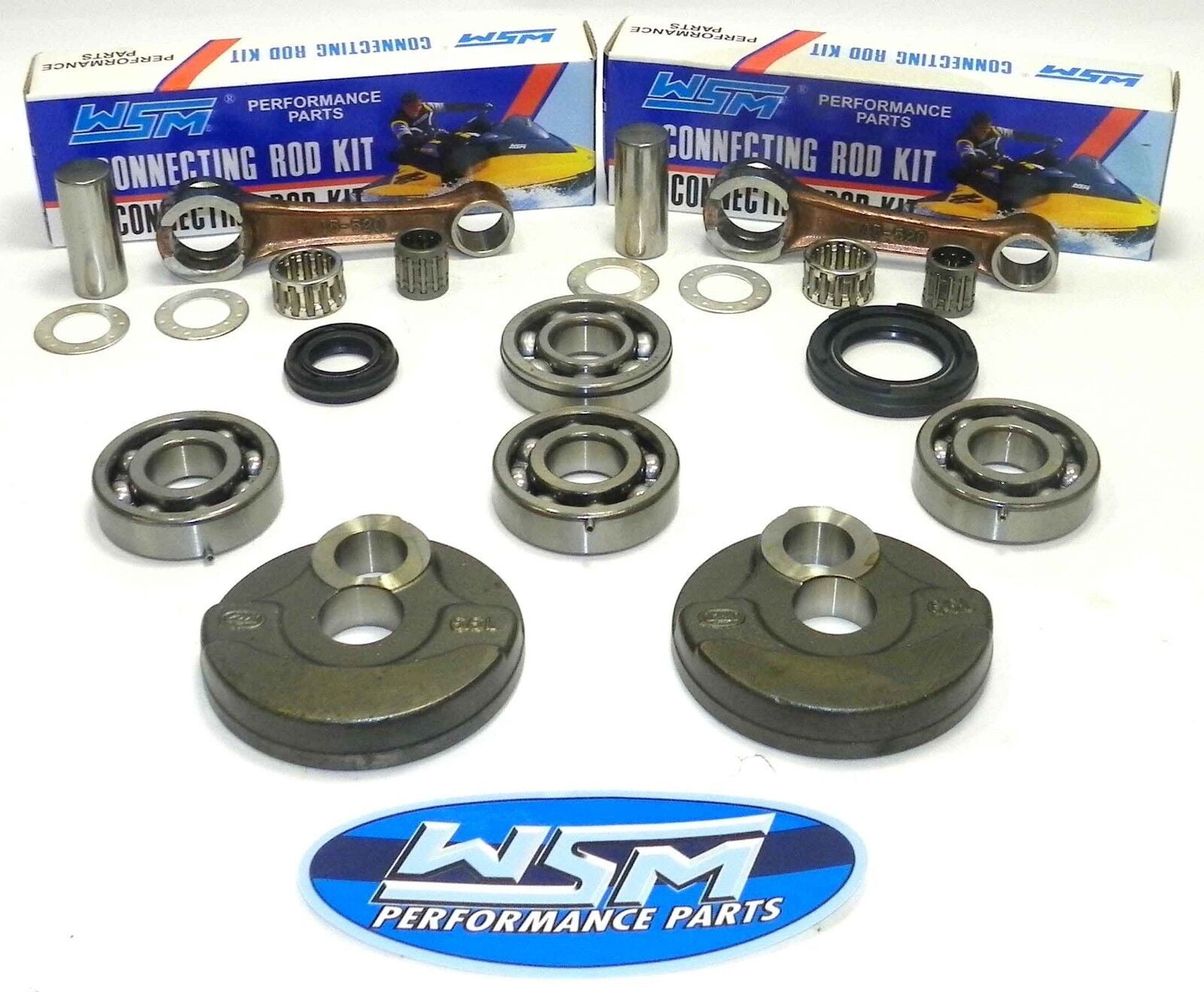 WSM Yamaha Banshee Crank Rebuild Kit - 36-520 - Walmart.com