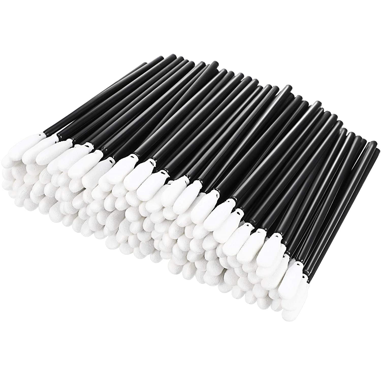 WSNIJFU 200 Pieces Foam Swab Cleaning Swab Foam Tips Sponge Stick for ...