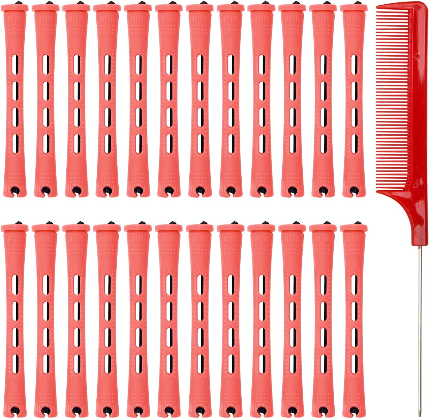WSNIJFU 60PCS Hair Perm Rods Set Coolrunner Cold Wave Curlers Perming ...