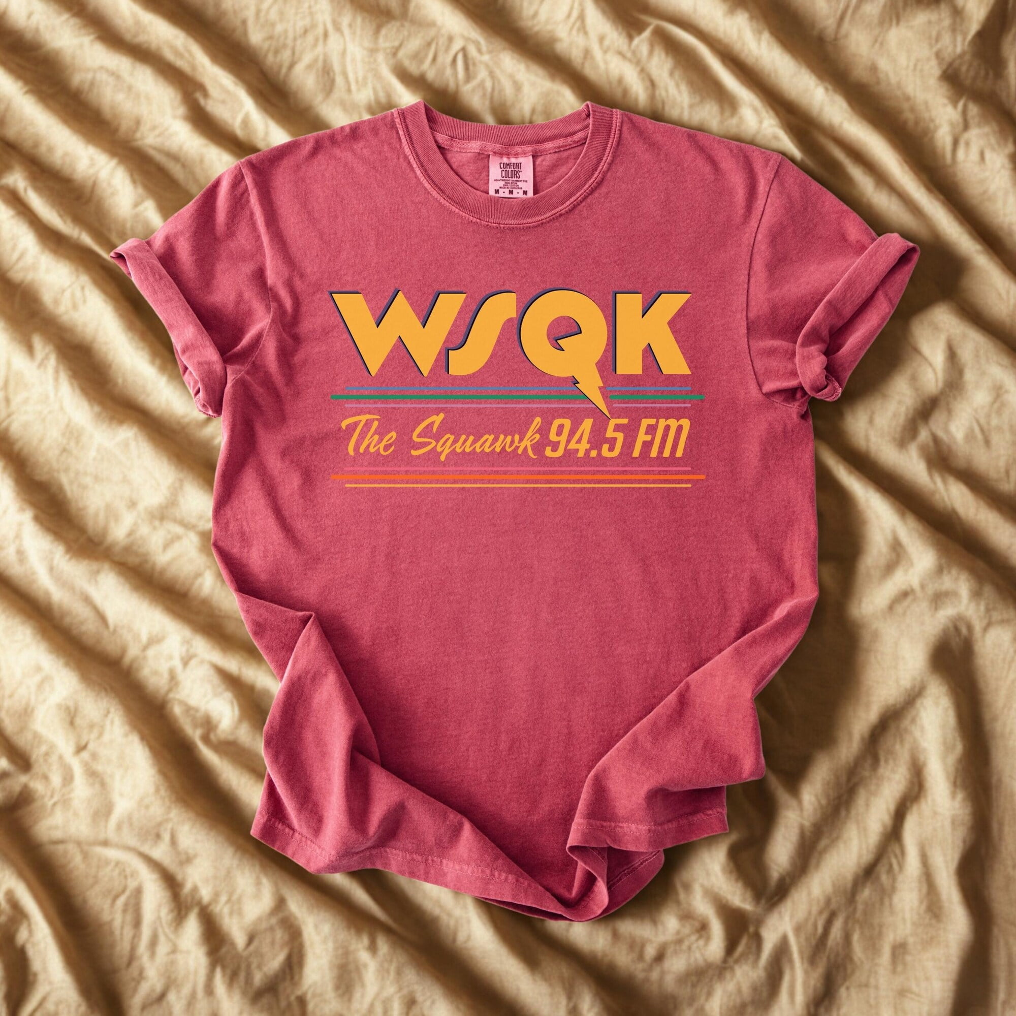 WSQK The Squawk Shirt WSQK The Squawk 945 FM Radio Tshirt Lucas Quote ...
