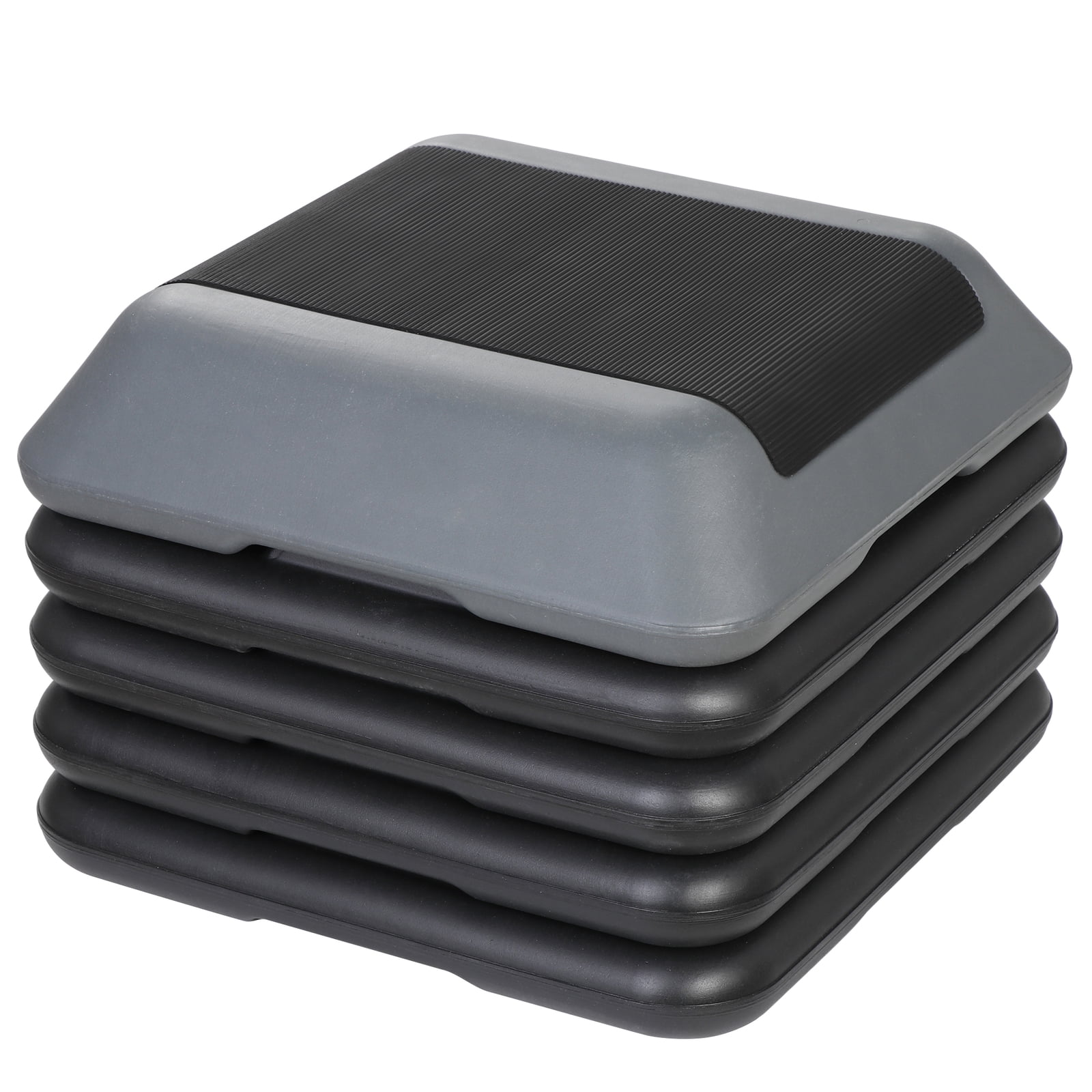 WSRFSD 16'' Aerobic Step Platform, Adjustable Height 4" to 12", Fitness ...