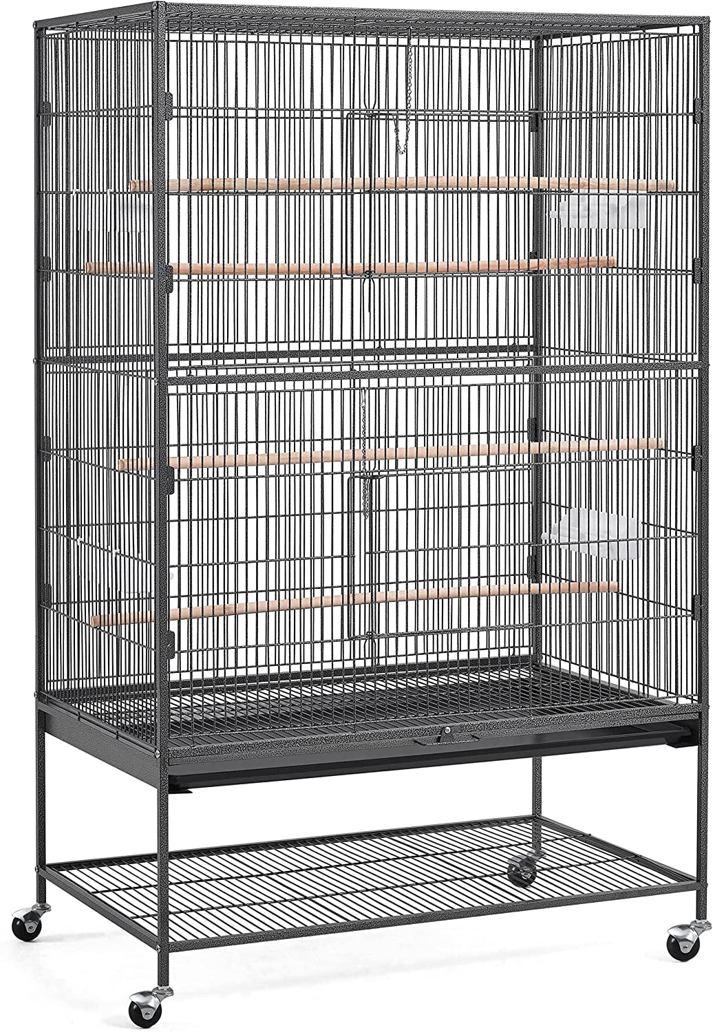 WSRFSD X-Large Parrot Cage Bird Cage with Rolling Stand for Medium ...