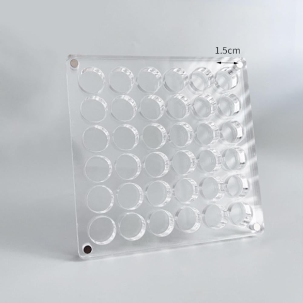 WSRRDRECVHi Acrylic Magnetic Seashell Display Box,36/64/100 Grids ...