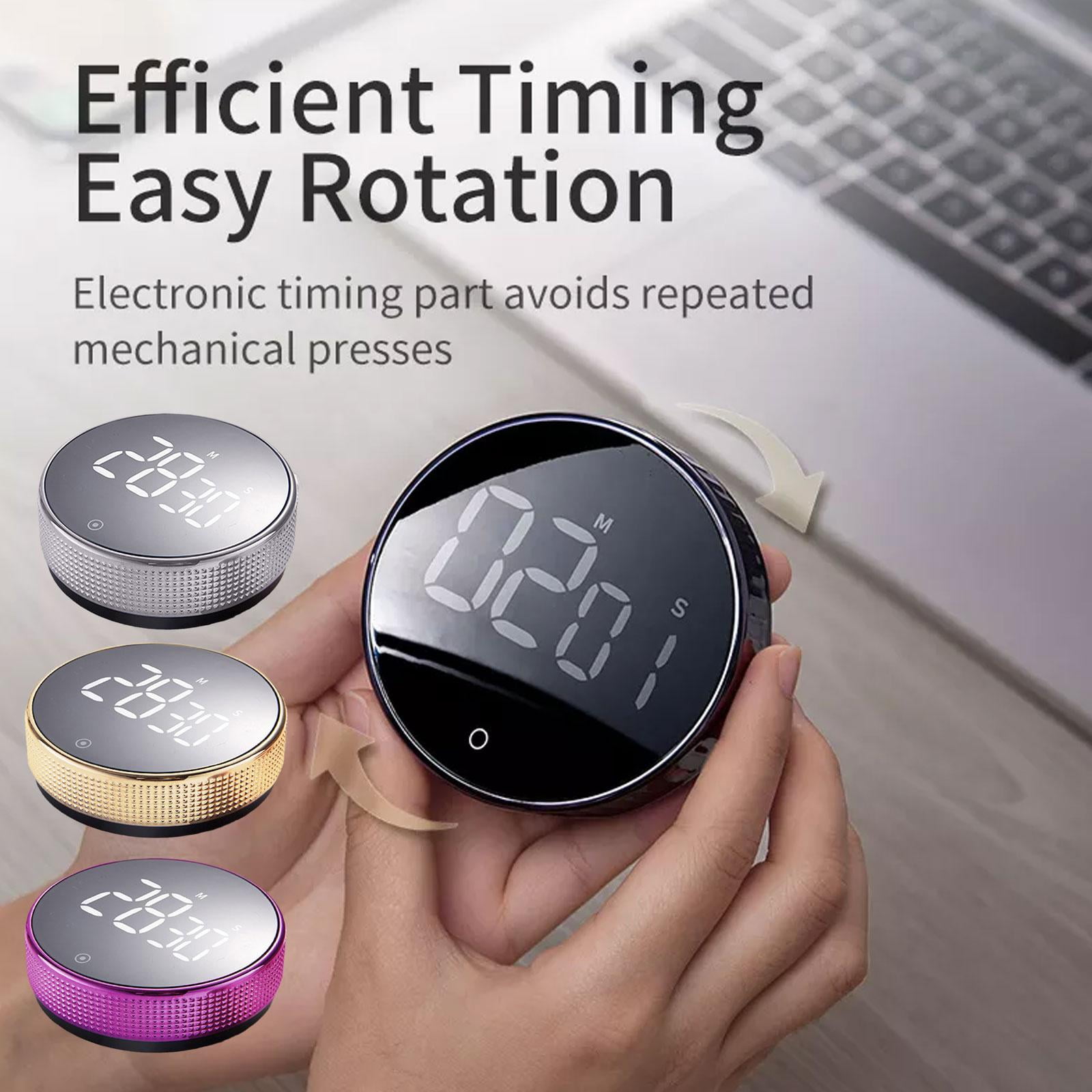 WSRRDRECVHi LED Magnetic Digital Kitchen Timer ForCooking Shower Study ...