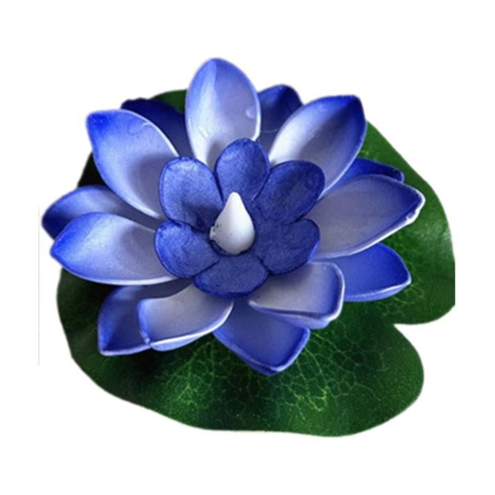 WSRRDRECVHi Lotus Floating Lights,Artificial Lotus Flowers Water Lilies ...