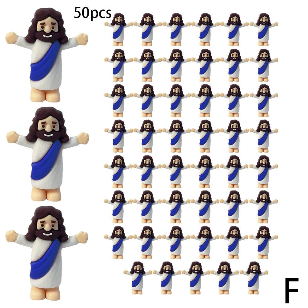 Bulk Religious Toys 200 Packs Mini Jesus Figures - Tiny Religious Decor ...