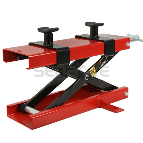 WSSYzyzf 1100 LB Motorcycle Scissor Lift, Jack Hoist Stand for Bikes ...