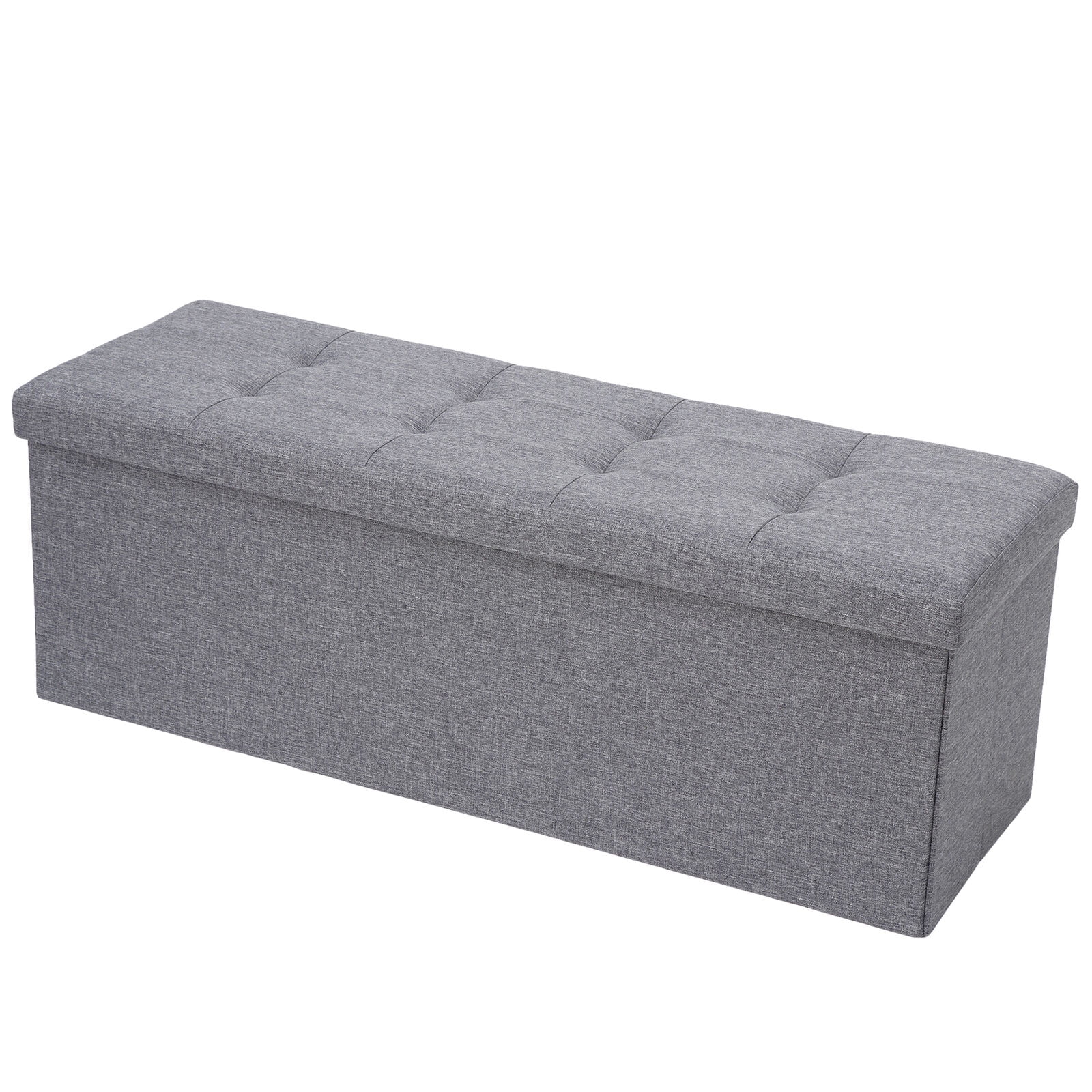 WSSYzyzf Foldable Storage Ottoman Bench - Storage Chest Foot Rest Stool ...