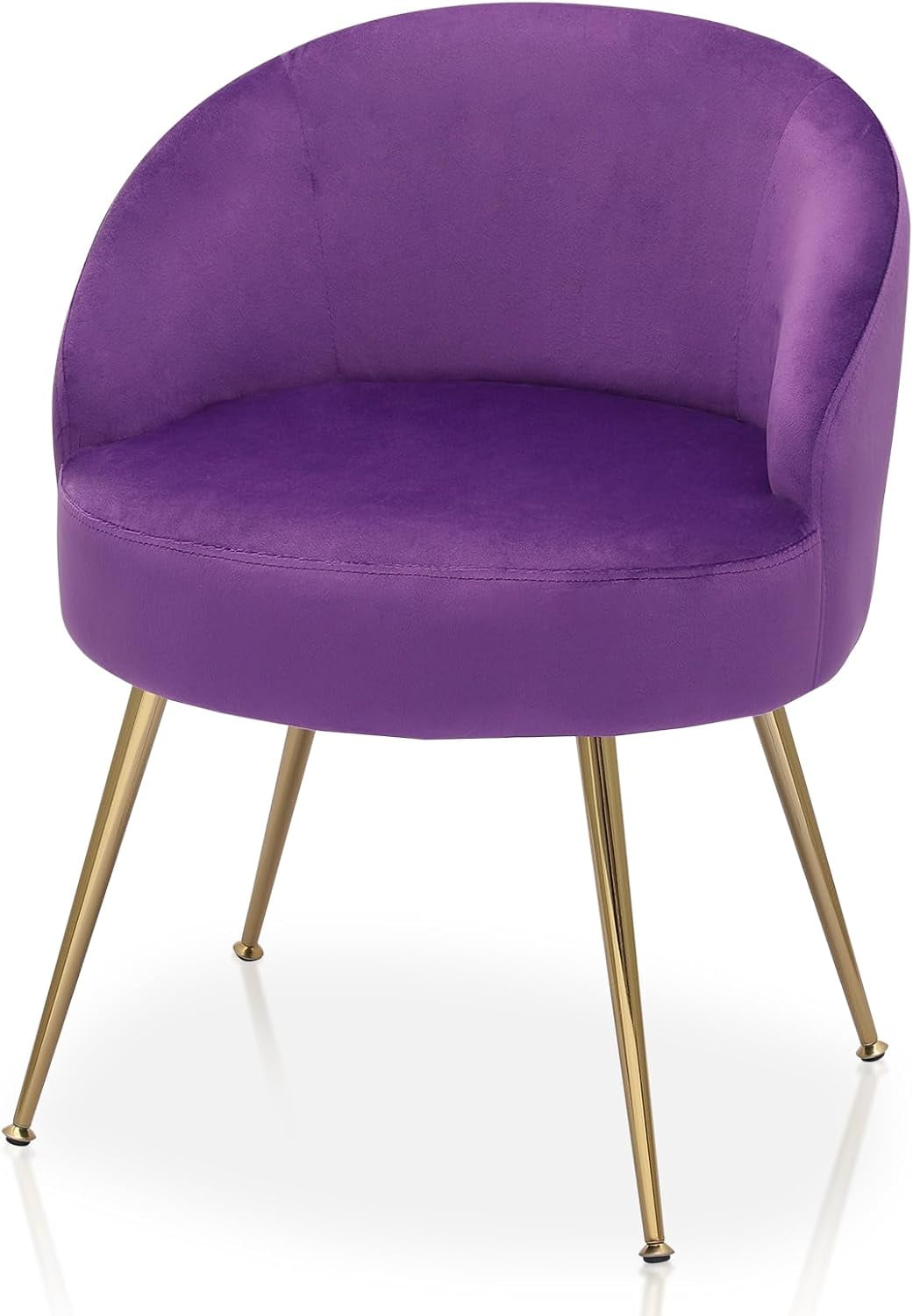WSSYzyzf Velvet Vanity Chair with Back, Modern Make up Stool Chair for ...