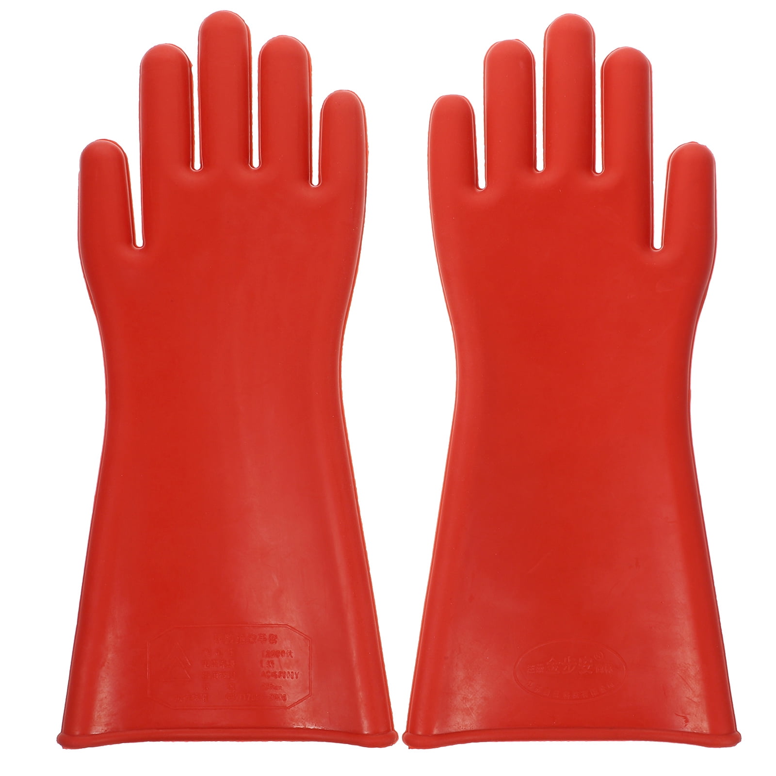 WSTEER 1 Pair of Work Gloves Insulating Gloves High Voltage Electrical ...