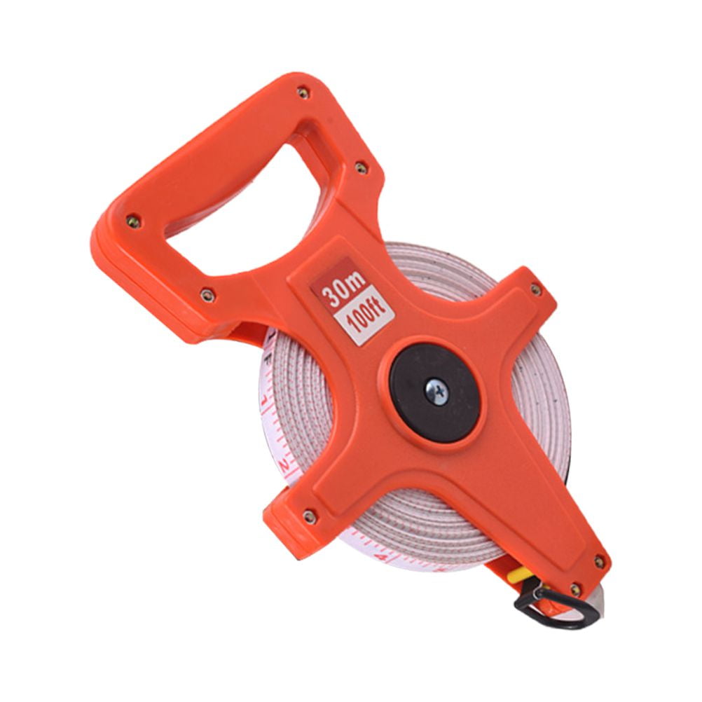 WSTEER 1 Roll 30m Long Retractable Metric Tape Portable Rack Type ...
