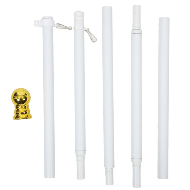 WSTEER 1 Set Aluminium Alloy Flag Stick Metal Flag Pole Free Rotation ... WSTEER 1 Set Aluminium Alloy Flag Stick Metal Flag Pole Free Rotation ...