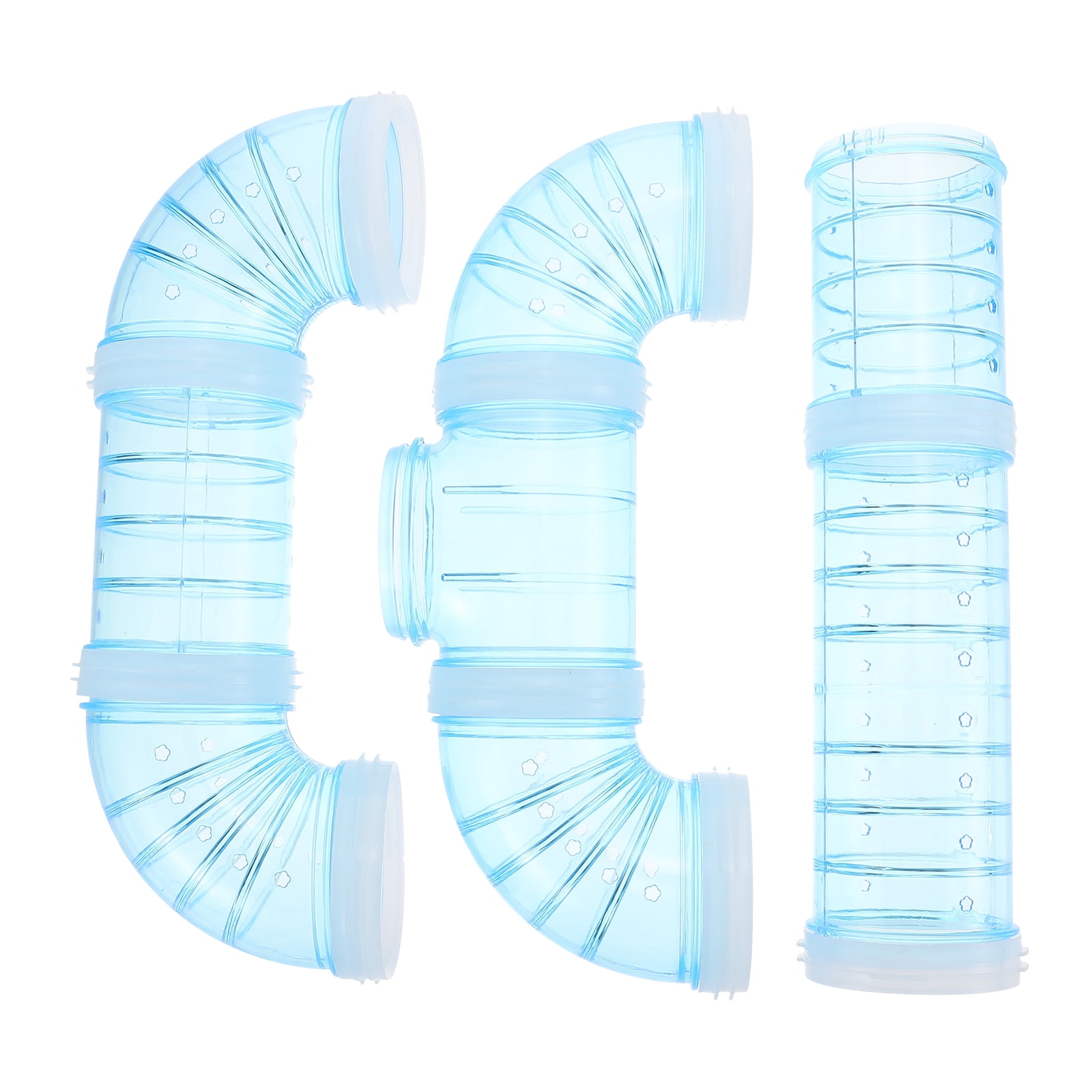 WSTEER Plastic Hamster Tube Set for Cage Maze Connector, External Pipe ...