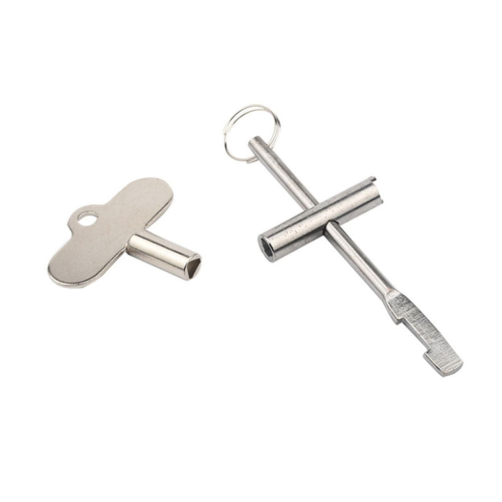 WSTEER 1 Set Triangle Water Meter Key Practical Water Meter Gadget Key ...