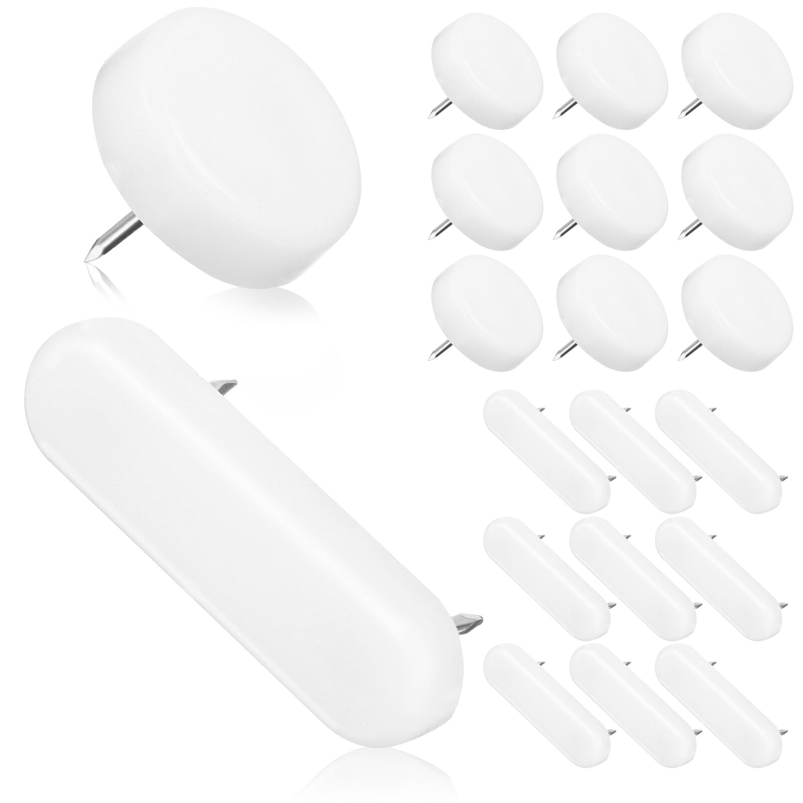 WSTEER 1 Set of Plastic Pins Double Head Pins with Round Pins Furniture ...