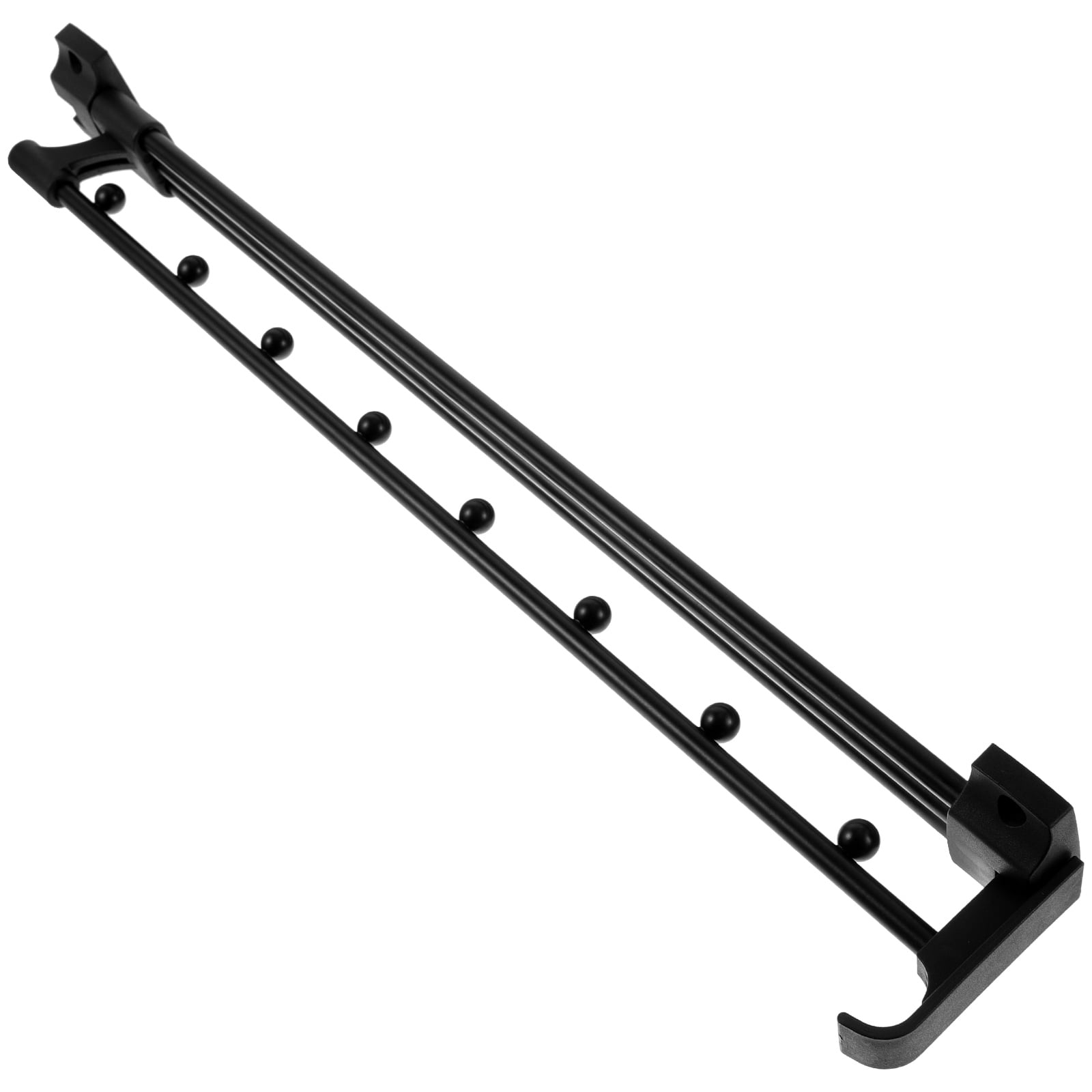 WSTEER 1 Set of Retractable Closet Clothes Rod Durable Wardrobe Hanger ...