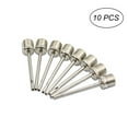WSTEER 10 Pcs Ball Pump Needles Metallic Air Inflation Needles for ...