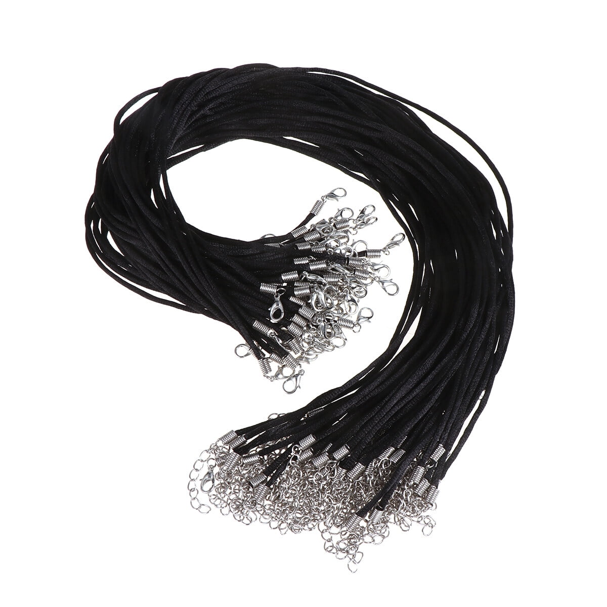 WSTEER 100PCS DIY Chinese Knot Rope Creative DIY Necklace Cord Simple ...