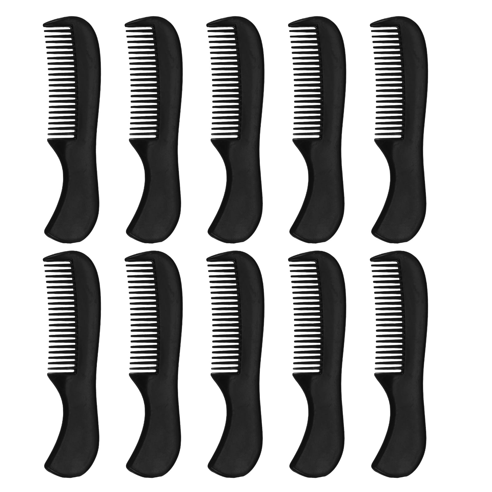 WSTEER 10pcs Mustache Comb Hair Comb Pocket Comb Practical Beard Comb ...