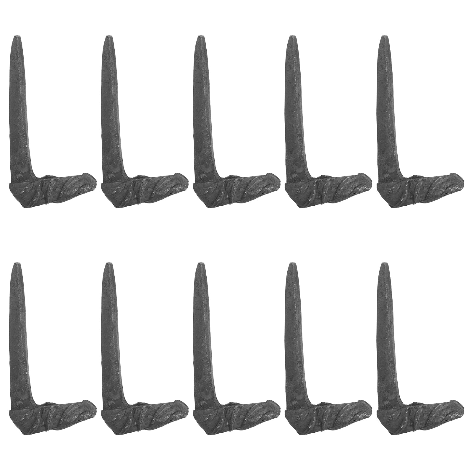 WSTEER 10pcs Railroad Spikes Railroad Tie Spikes Safety Spikes Rails ...