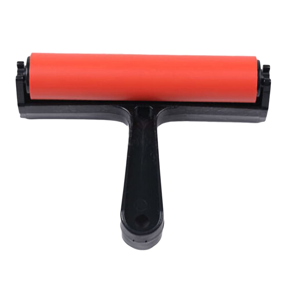 WSTEER 15CM Professional Painting Roller Glue Roller Ink Block Stamping ...