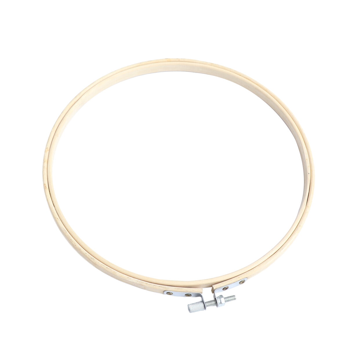 WSTEER 1PC 23cm Bamboo Embroidery Circle Frame DIY Craft Cross Stitch ...