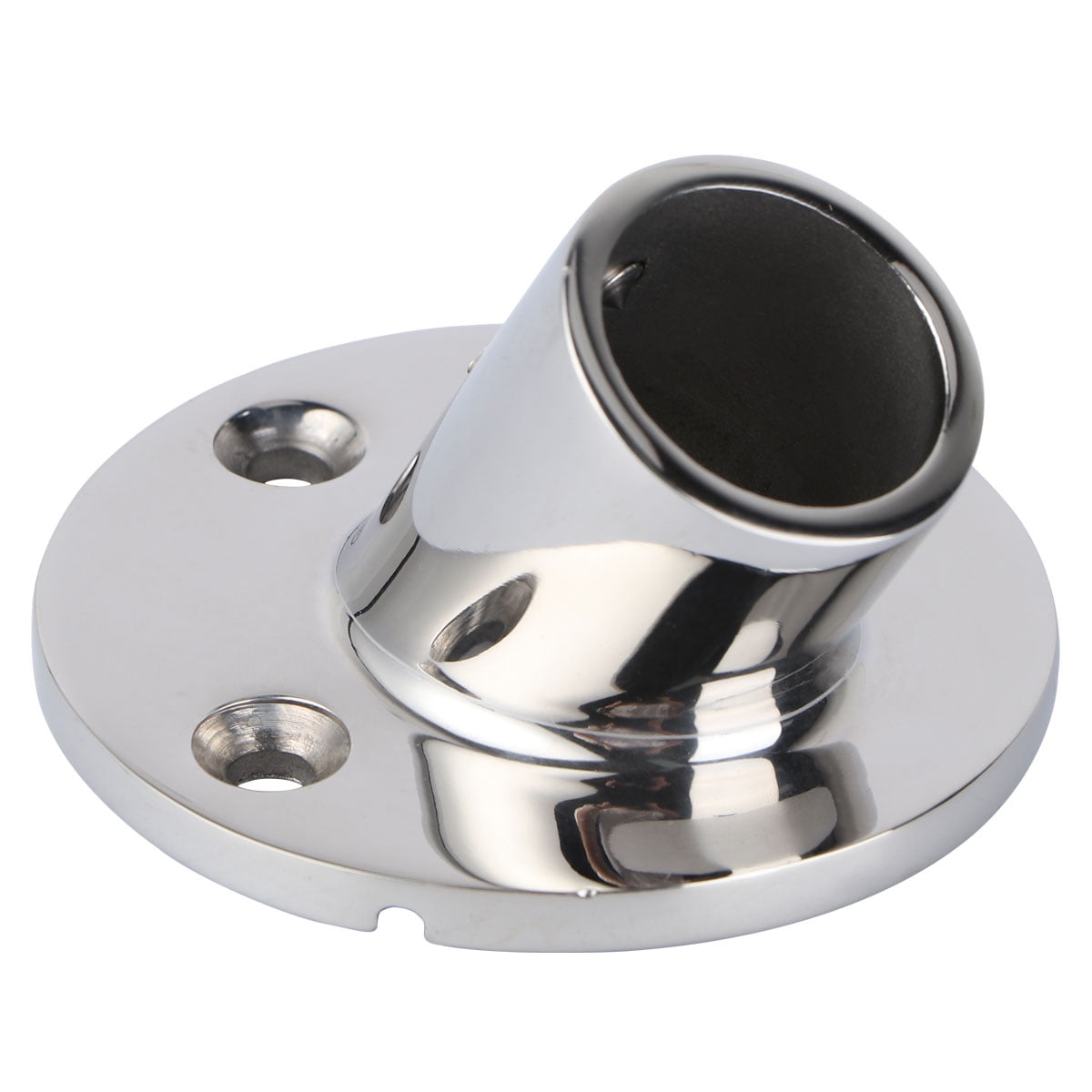 WSTEER 1PC 316 Stainless Steel Yacht Round Pipe Base 60 Degree Pipe ...