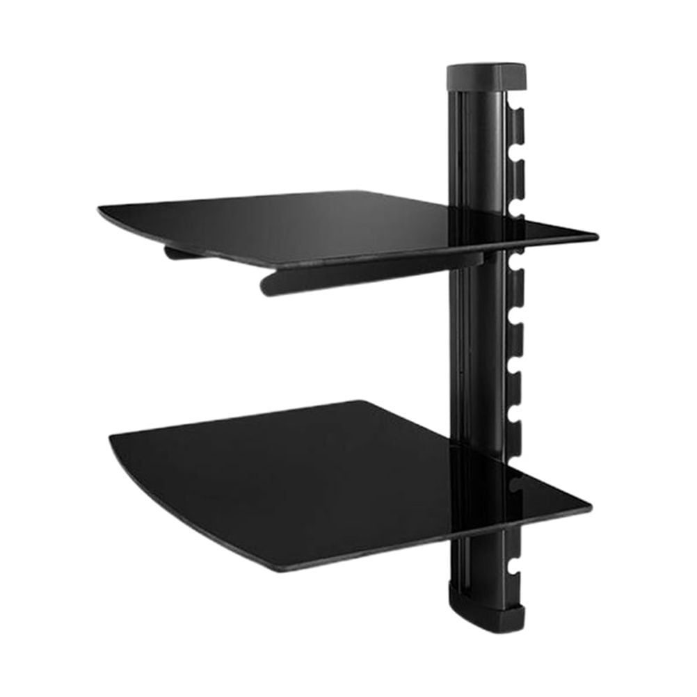 WSTEER 1PC Wall Mount Router Holder Set Box Rack 2 Layers Storage ...