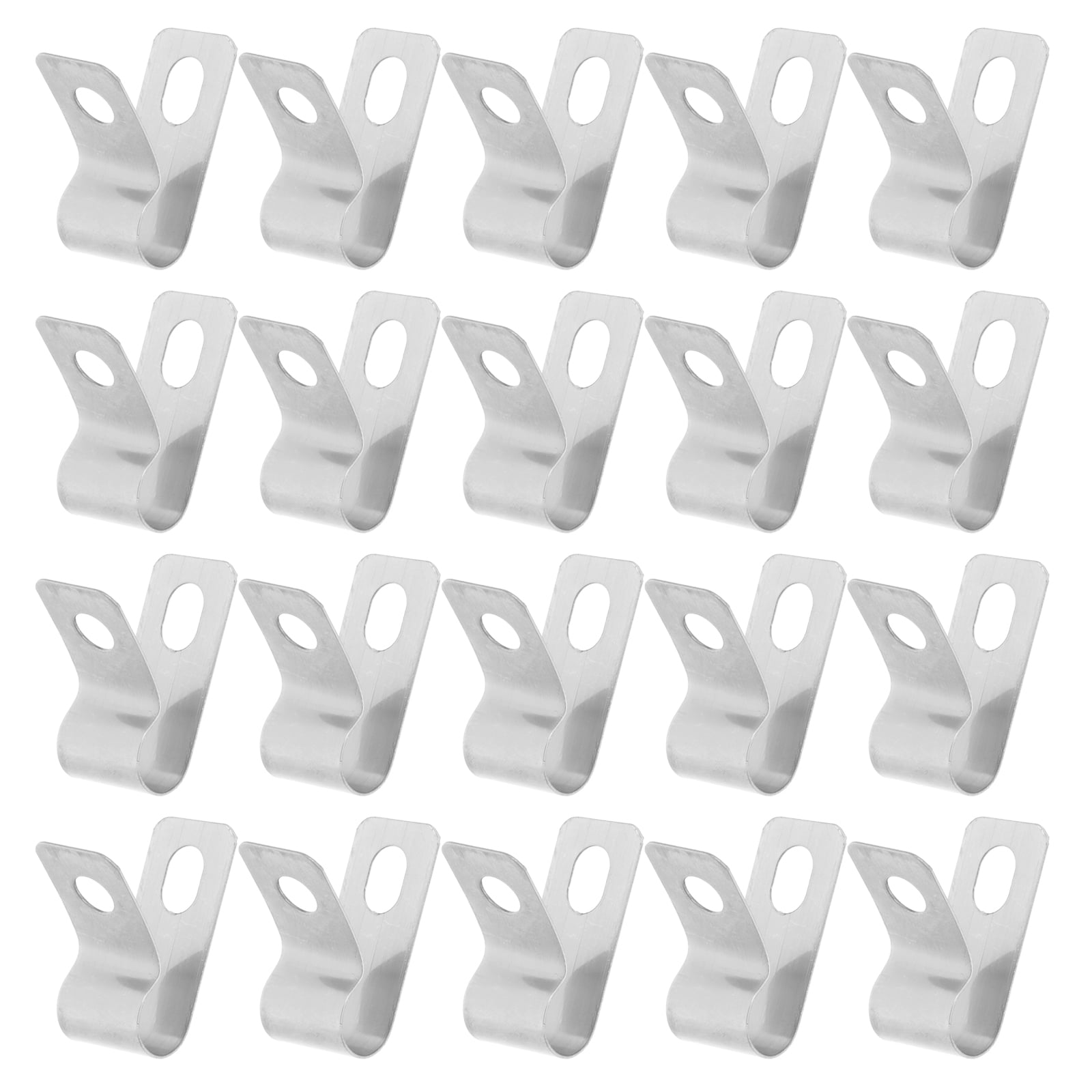 WSTEER 20pcs Rope Light Clip 6mm Cable Clip Cord Mounting Clip For Wire ...