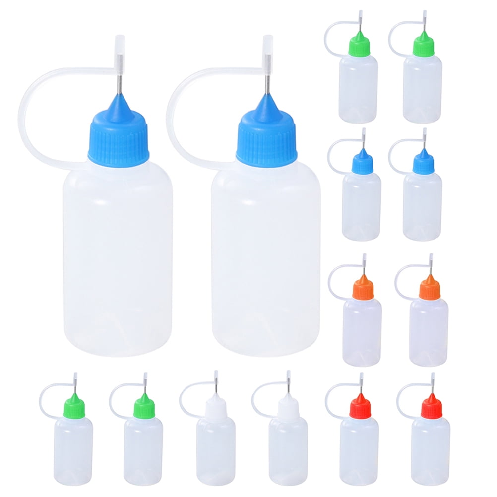WSTEER 25pcs Glue Bottle 30ml Reusable Tip Bottle Replacement Glue ...