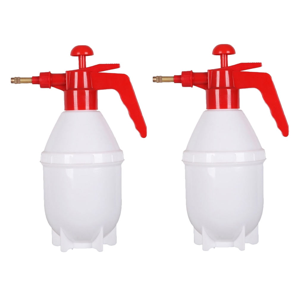 WSTEER 2pcs 0.8L Plastic Spray Bottle Pressure Watering Can Handheld ...