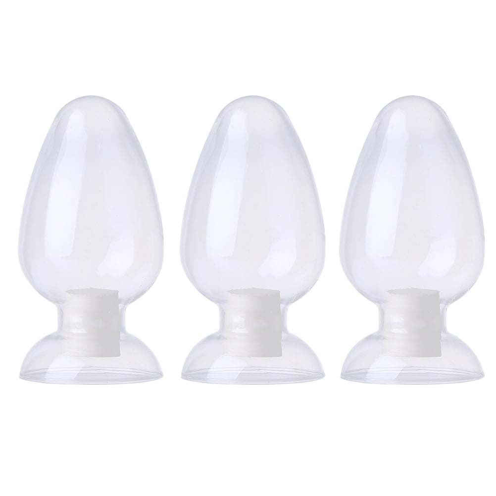 WSTEER 3Pcs Glass Sample Bottles Professional Bottle Conical Laboratory ...