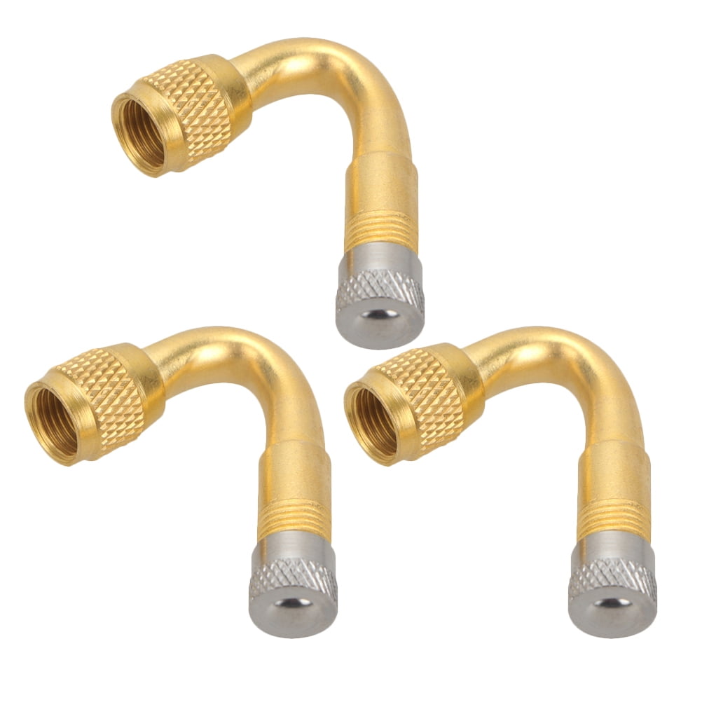 WSTEER 3pcs Tire Valve Extension Valve Stem Extender 45 Degree Tire ...