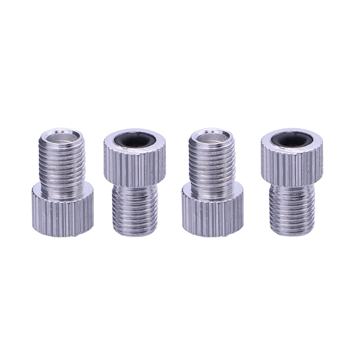WSTEER 4 PCS Aluminum Alloy French Presta to Schrader Adapters ...
