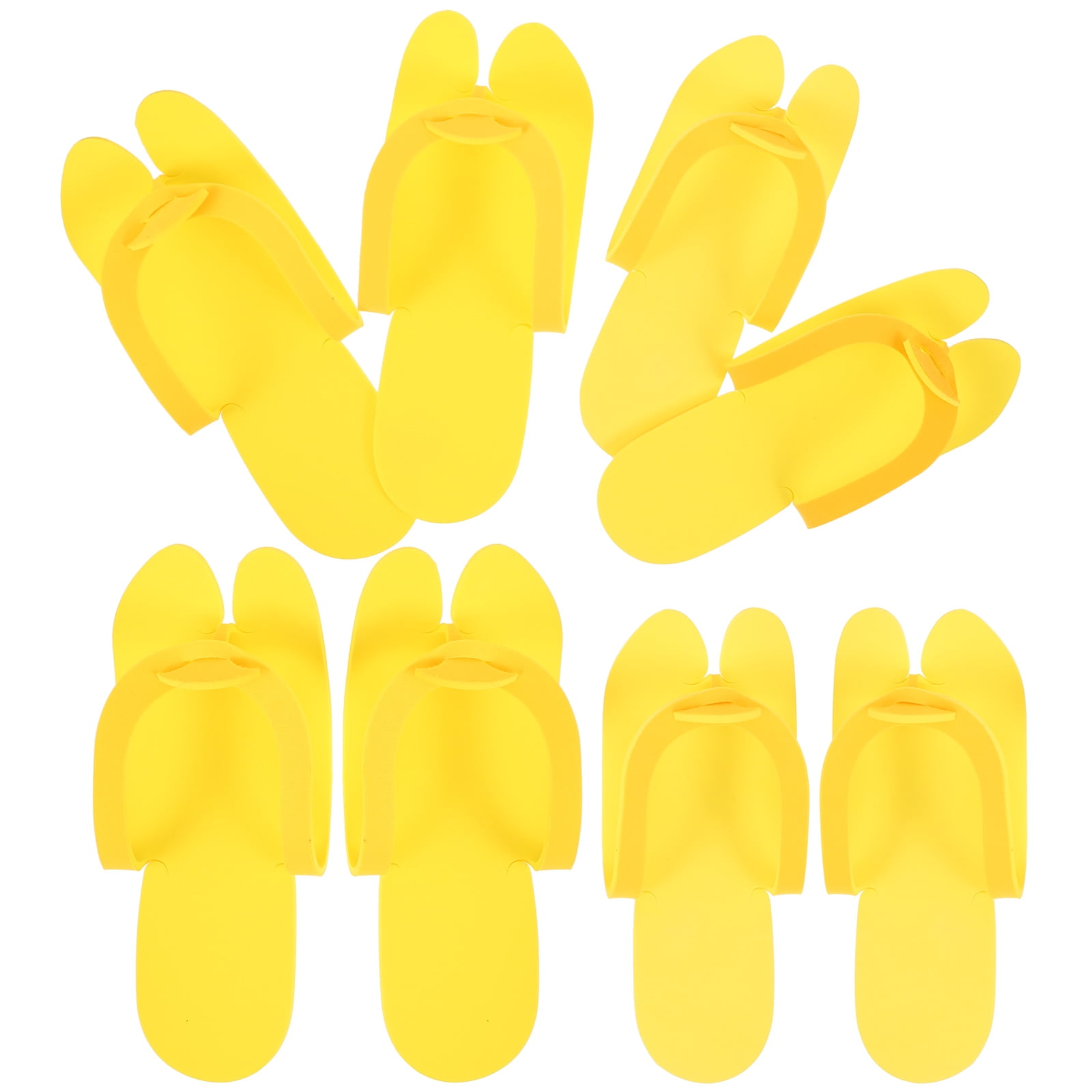 WSTEER 4 Pairs Disposable Salon Slippers for Guests, Hotel Use ...