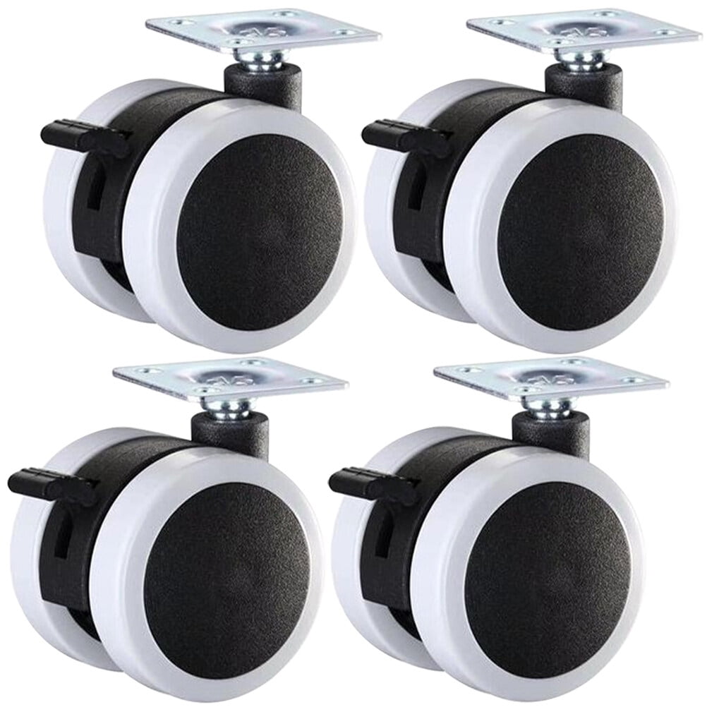 WSTEER 4Pcs Office Chair Wheels Replacement Heavy Duty Computer Chair ...