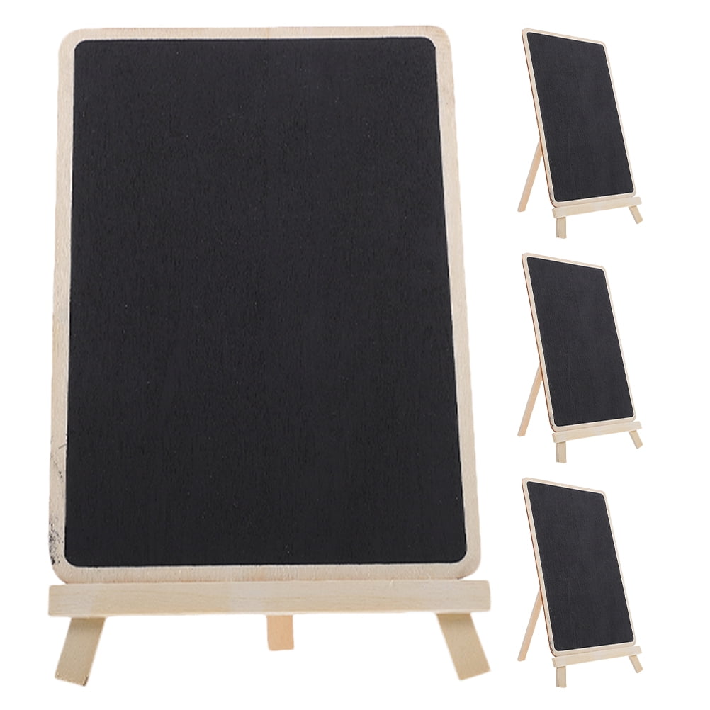WSTEER 4pcs Desktop Message Chalkboard Wooden Small Blackboard ... WSTEER 4pcs Desktop Message Chalkboard Wooden Small Blackboard ...