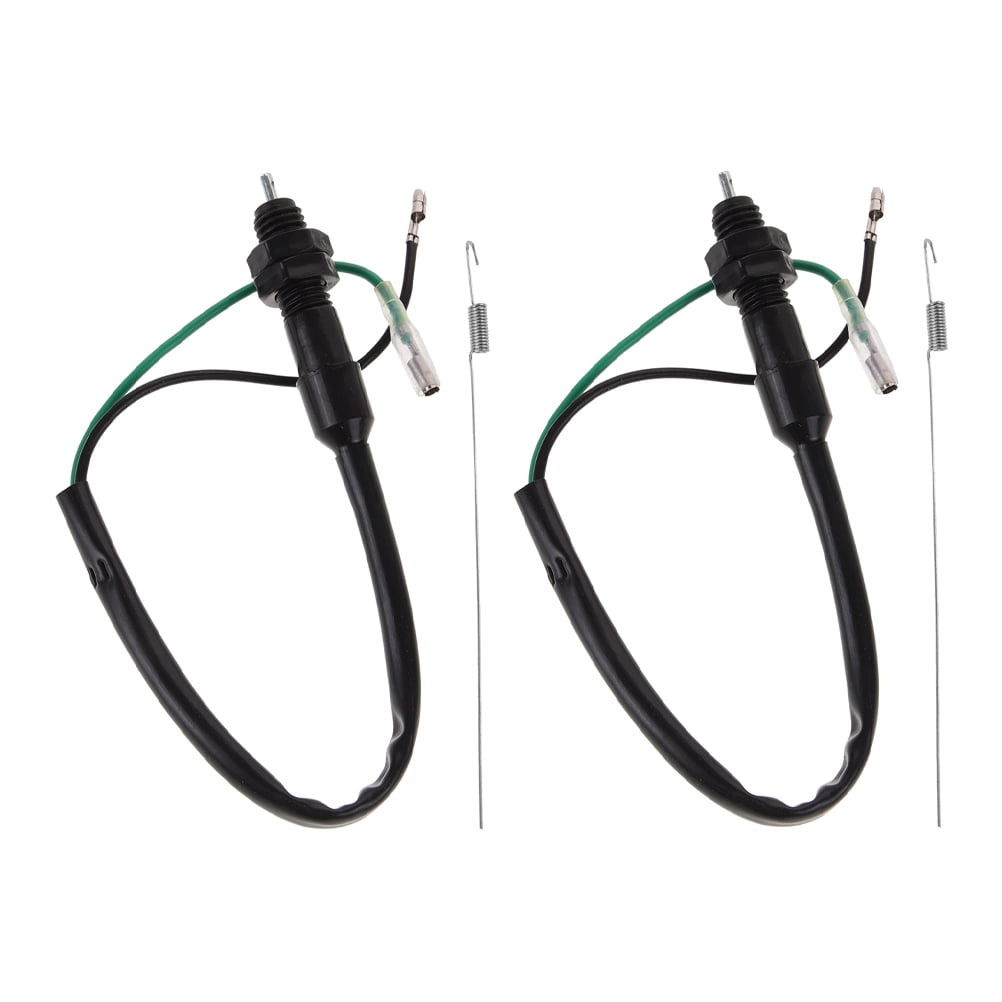 WSTEER 4pcs Rear Foot Brake Switch Wire Motorcycles Light Tail Light ...