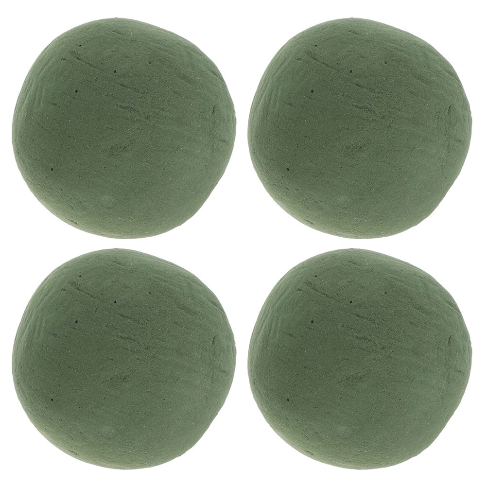 WSTEER 4pcs Spherical Floral Foam Flower Base DIY Flower Arrangement ...