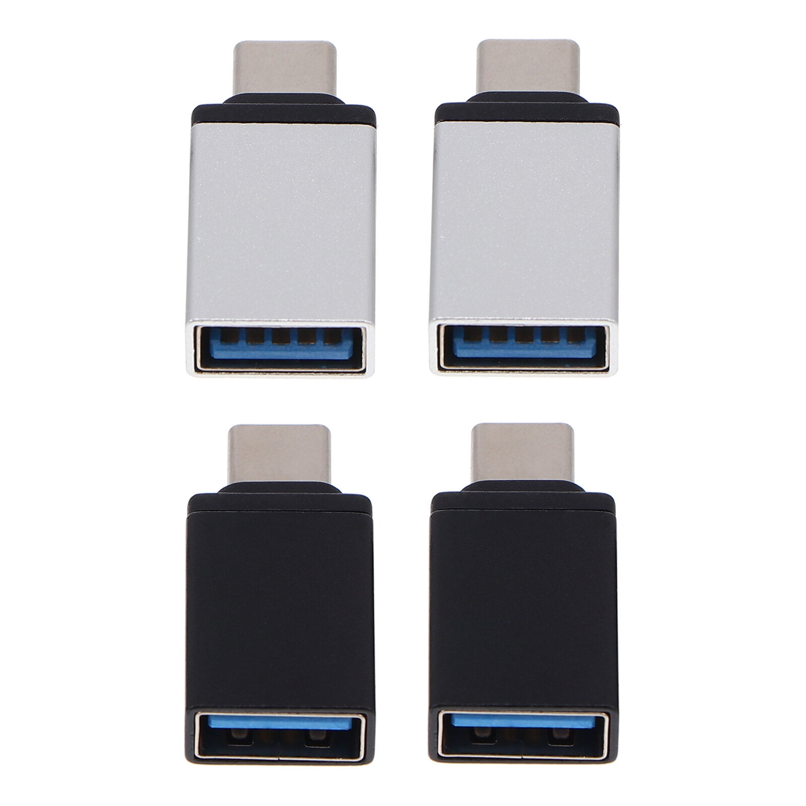 WSTEER 4pcs USB Converters Type-C Converter Devices Phone Converters ...