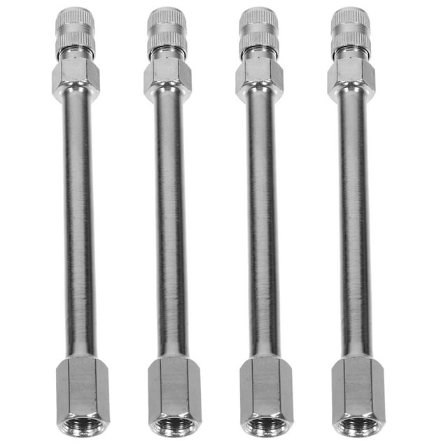 WSTEER 4pcs Valves Stem Extenders Tire Valve Extension Rod Valve Nozzle ...