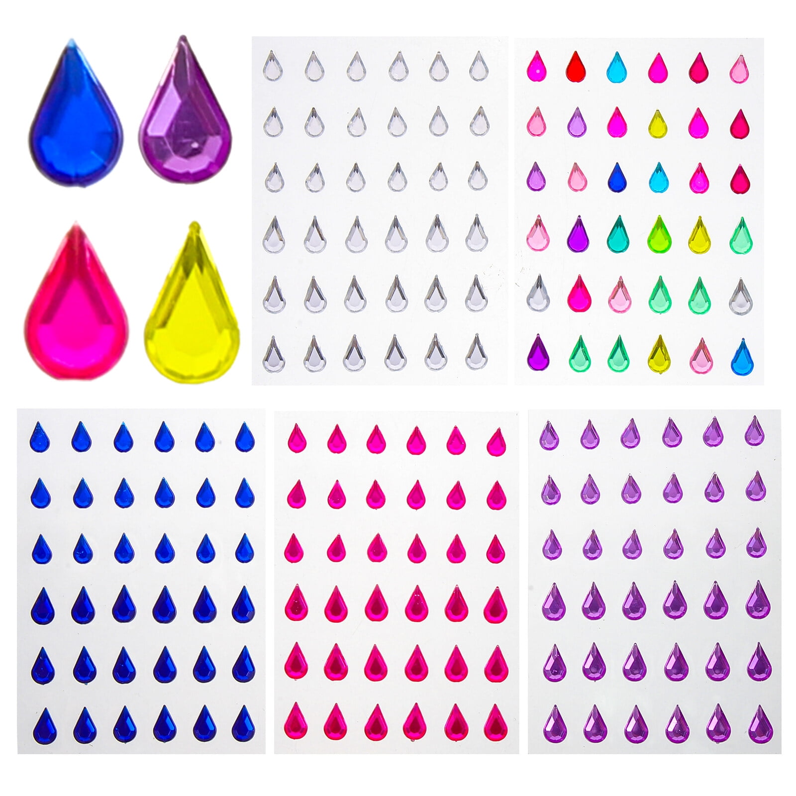 Face Gem Stickers