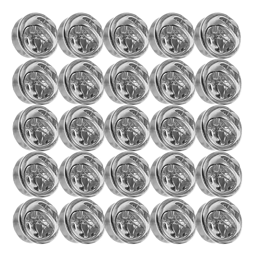 WSTEER 50 Sets Pin Back Clutch Pin Back Locking Pin Locking Back Enamel ...