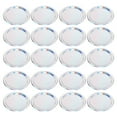 WSTEER 50pcs Disposable Paper Plate Food-grade Party Catering Plate ...