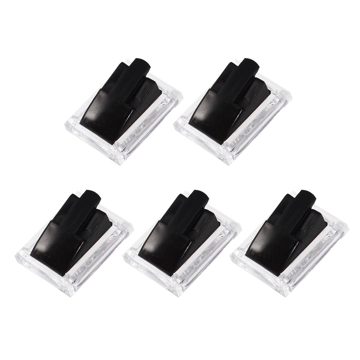 WSTEER 5pcs Acrylic Display Stand Plastic Display Rack Ring Holder Ring ...