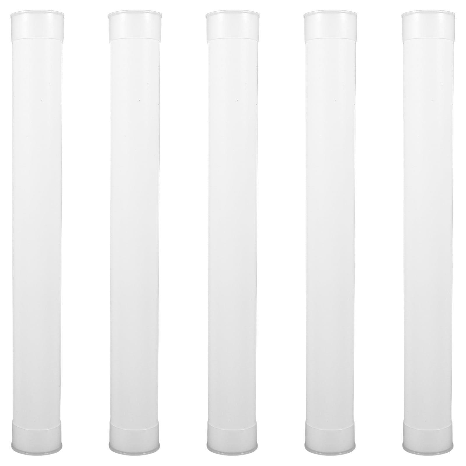 WSTEER 5pcs Mailing Tube 31cm Document Storage Tube Poster Holder Tube ...