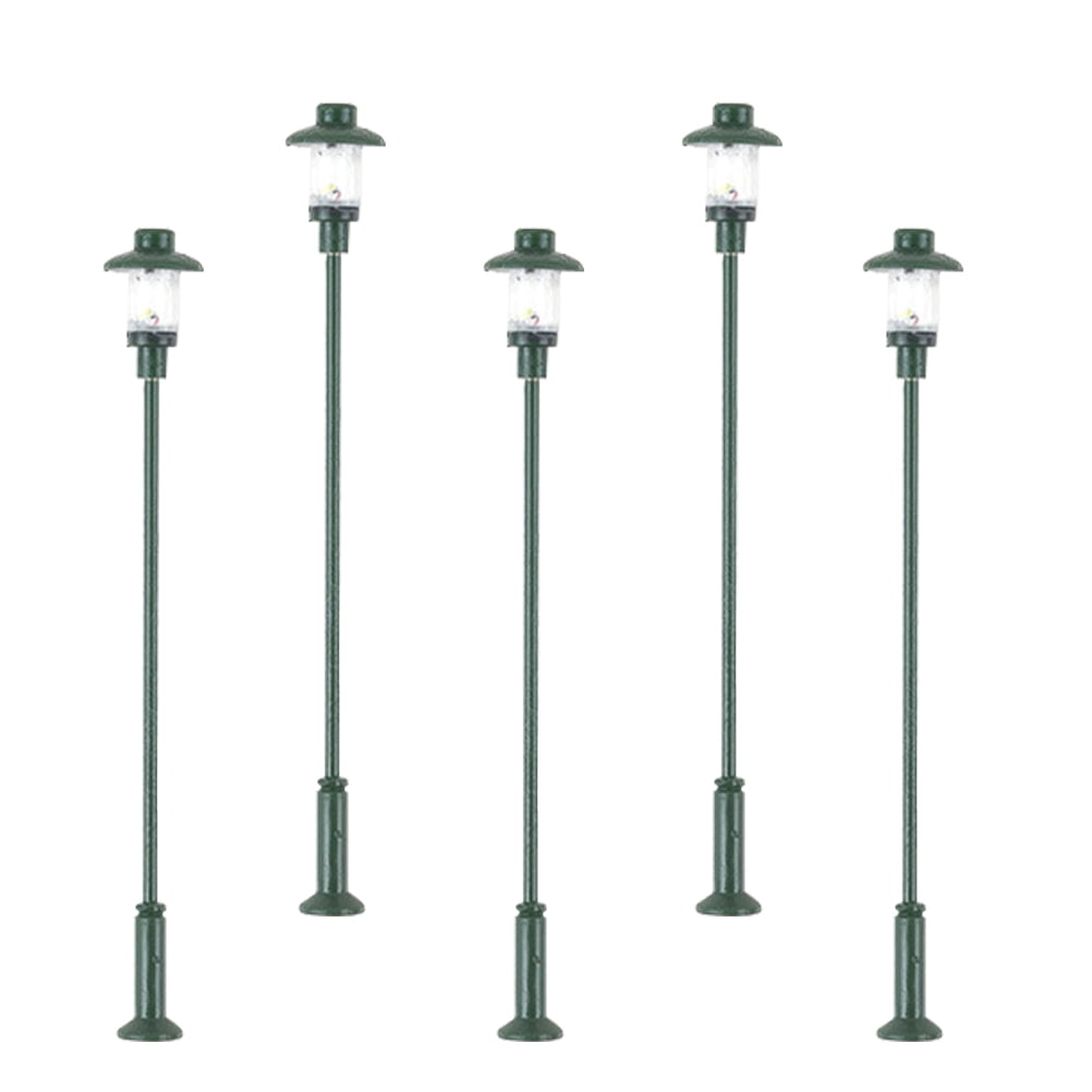 WSTEER 5pcs Sand Table Yard Lights DIY Street Light Models Construction ...