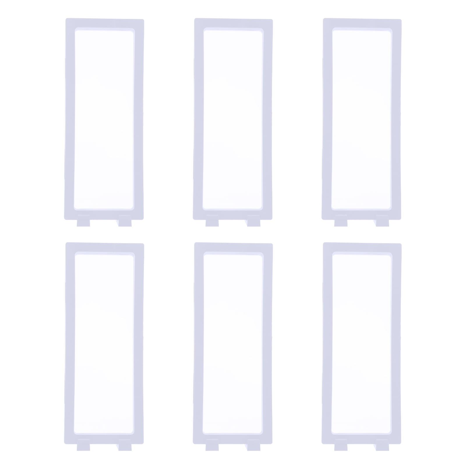 WSTEER 6 Sets Floating Jewelry Display Cases Ring Display Cases ...