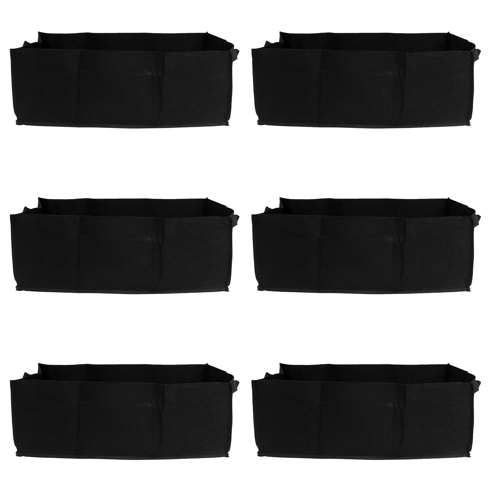 WSTEER 6pcs Square Planting Bag Root Control Bag Vegetables Plant ...